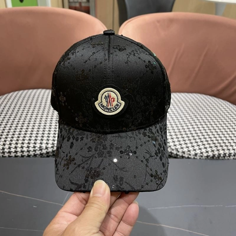 Brand-authenticated Moncler Caps