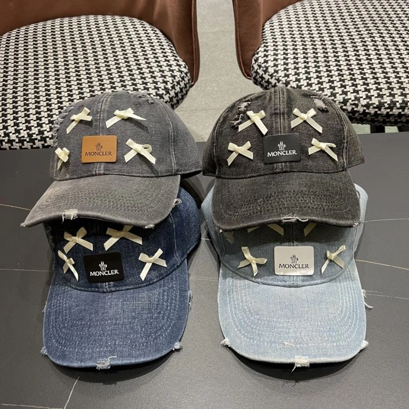 Brand-authenticated Moncler Caps