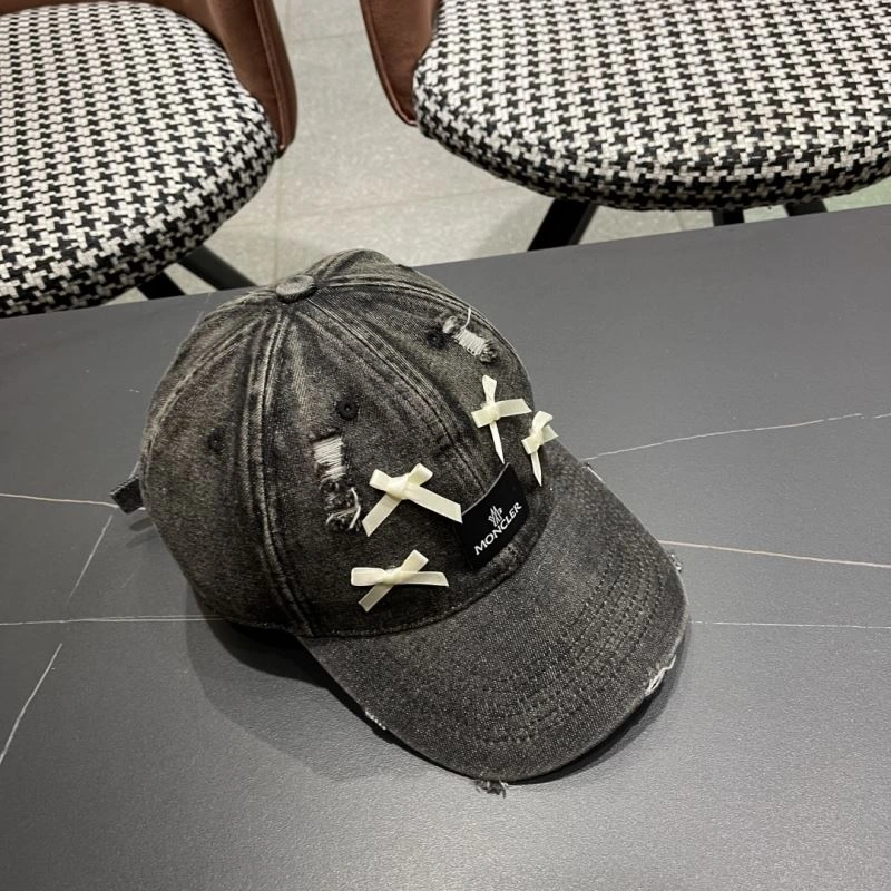 Brand-authenticated Moncler Caps
