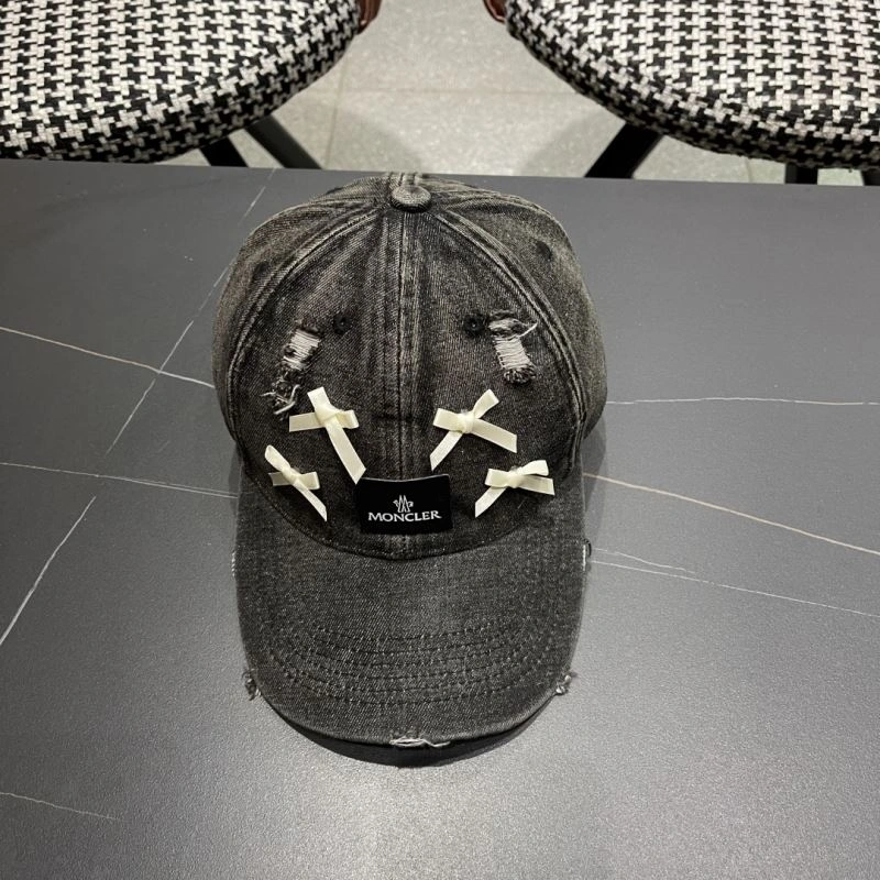Brand-authenticated Moncler Caps