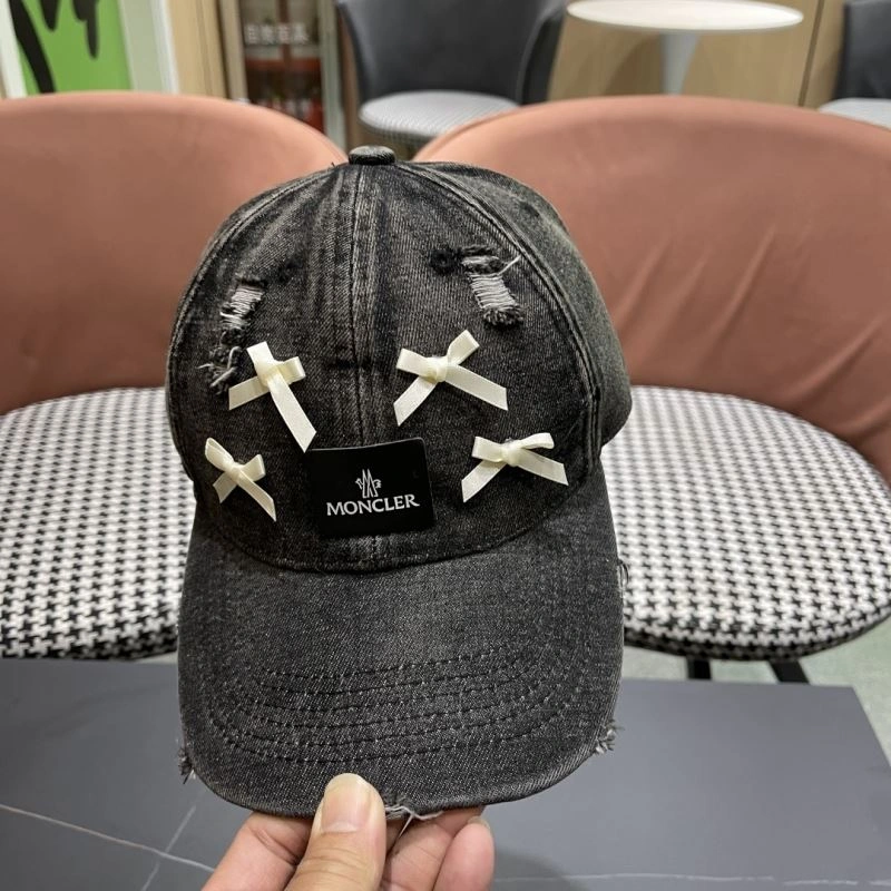 Brand-authenticated Moncler Caps