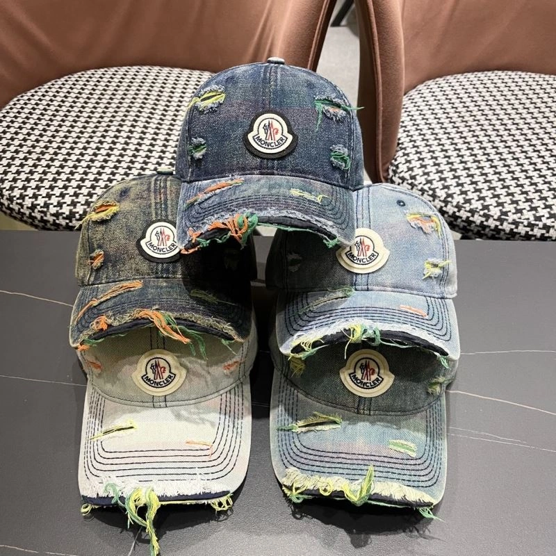 Brand-authenticated Moncler Caps
