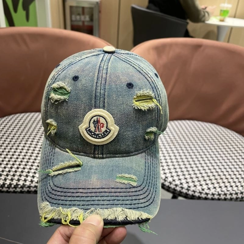 Brand-authenticated Moncler Caps