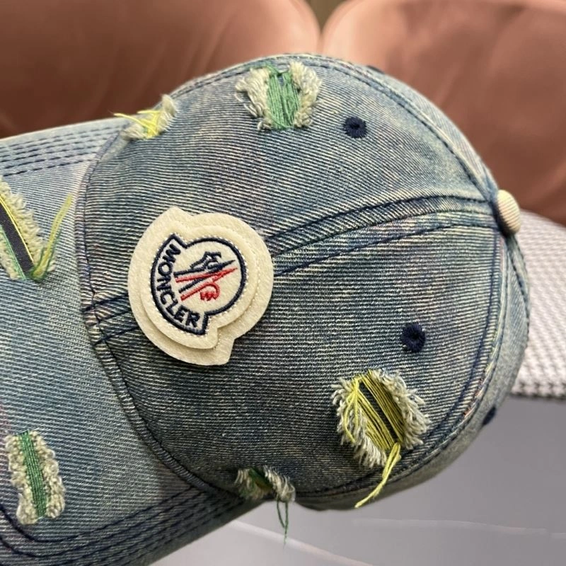 Brand-authenticated Moncler Caps