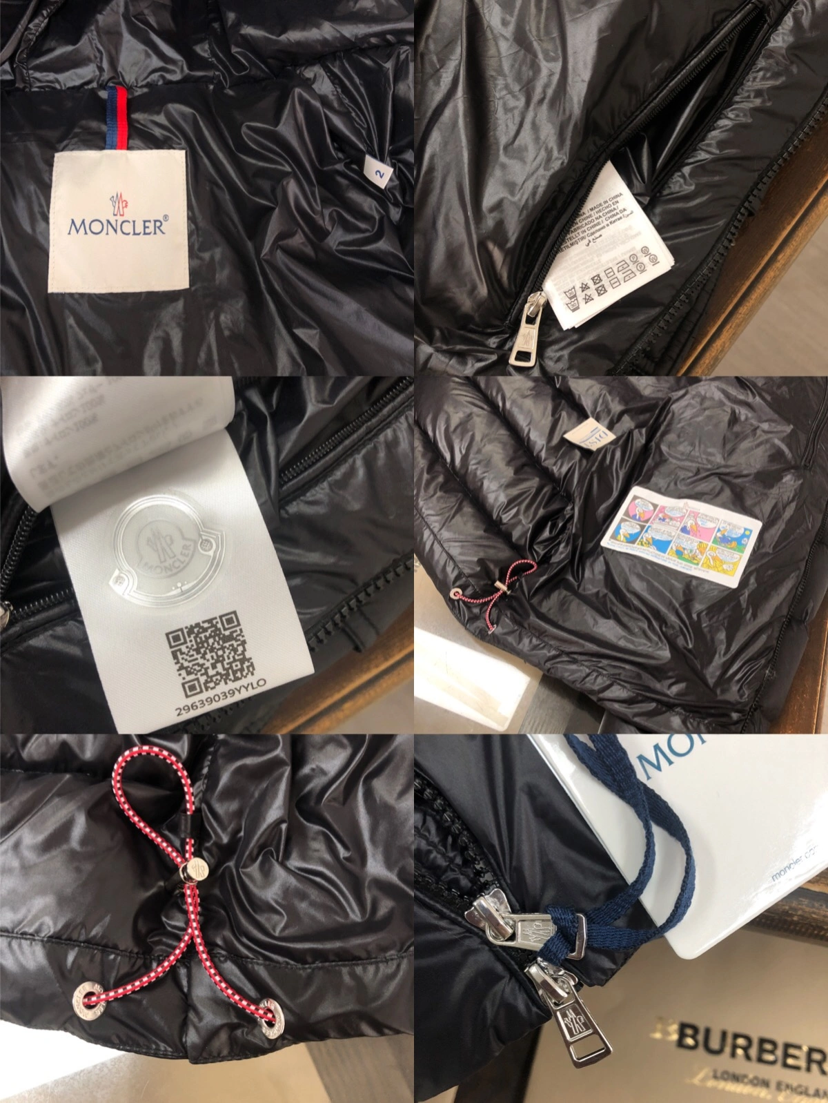 1:1 copy Moncler Down Jackets