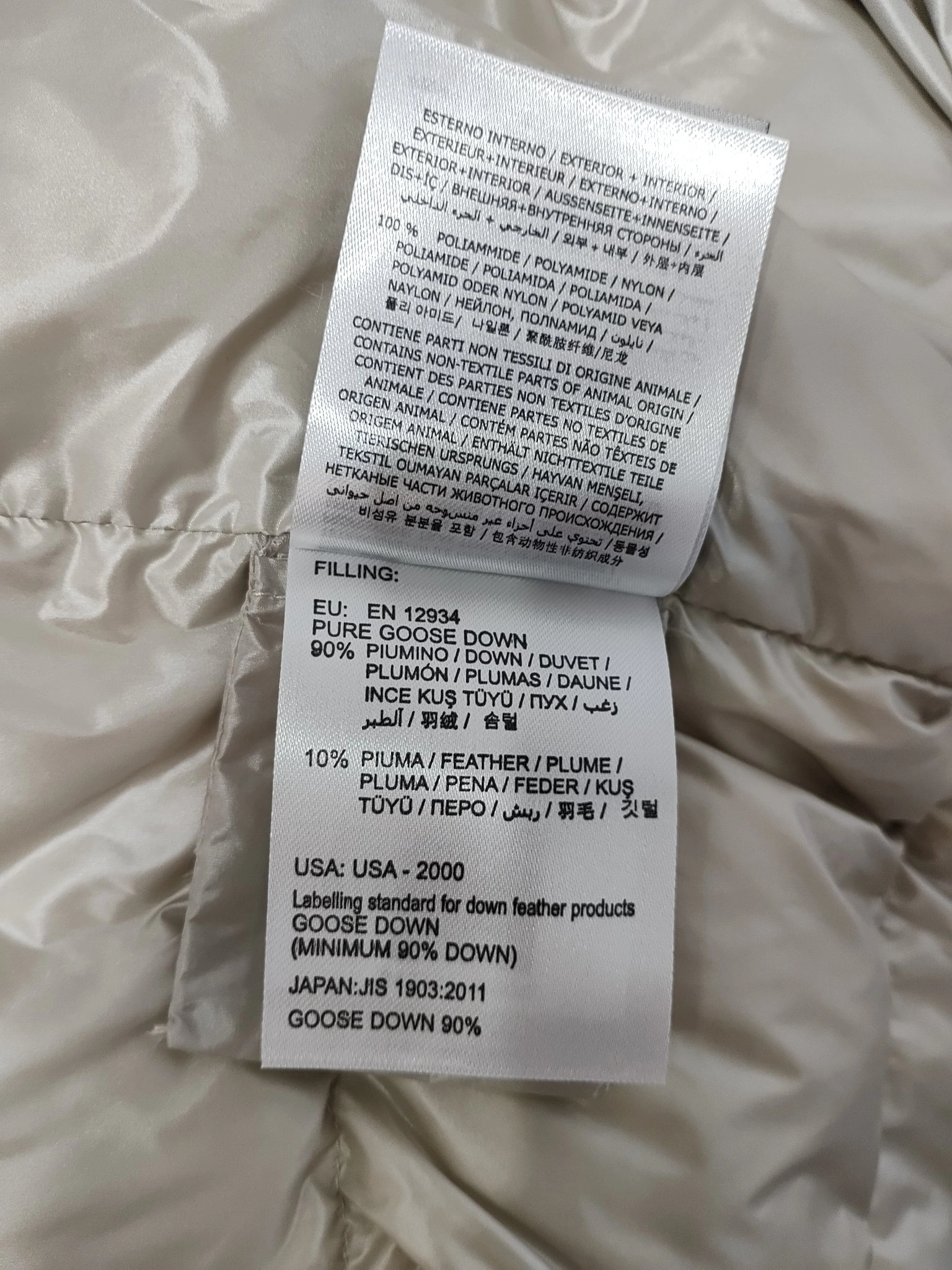 High fidelity Moncler Down Jackets