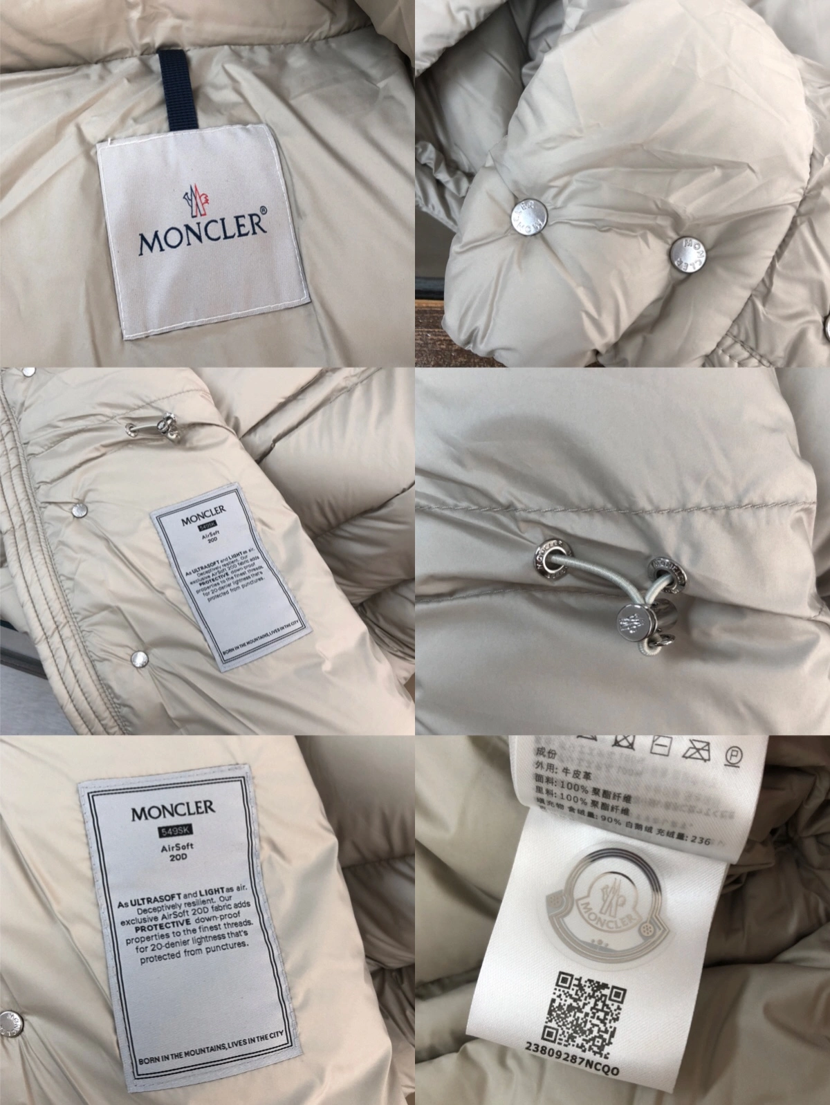 High accuracy Moncler Down Jackets