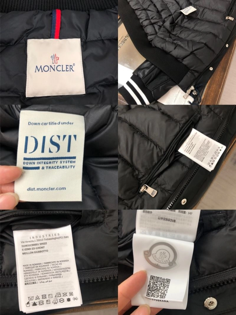 Brand-authenticated Moncler Down Jackets