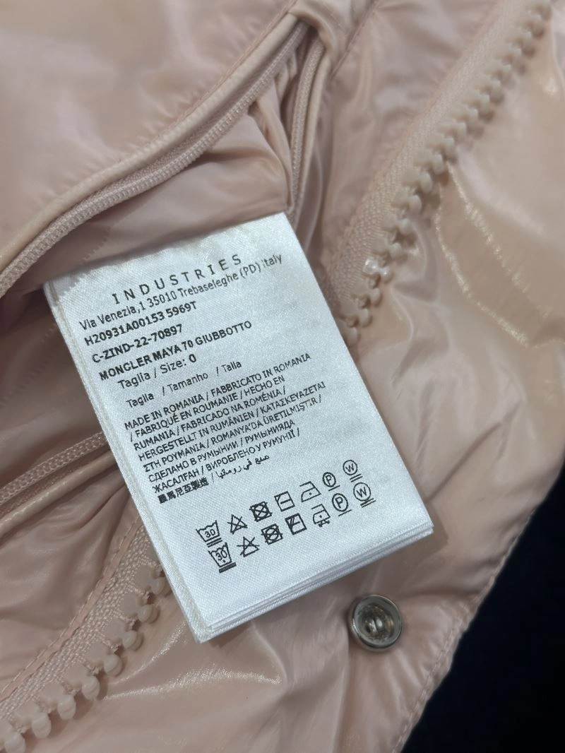 High accuracy Moncler Down Jackets
