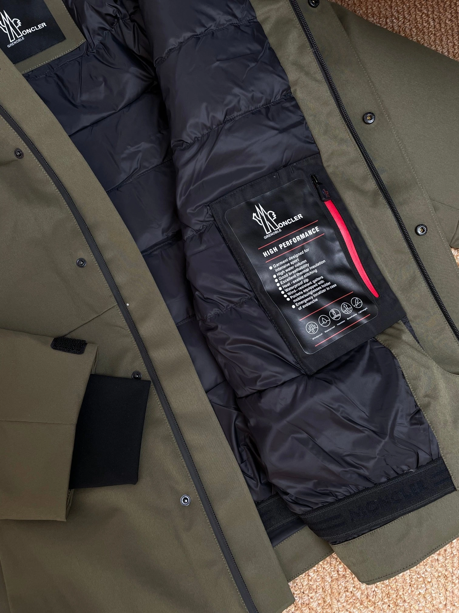 Brand-authenticated Moncler Down Jackets