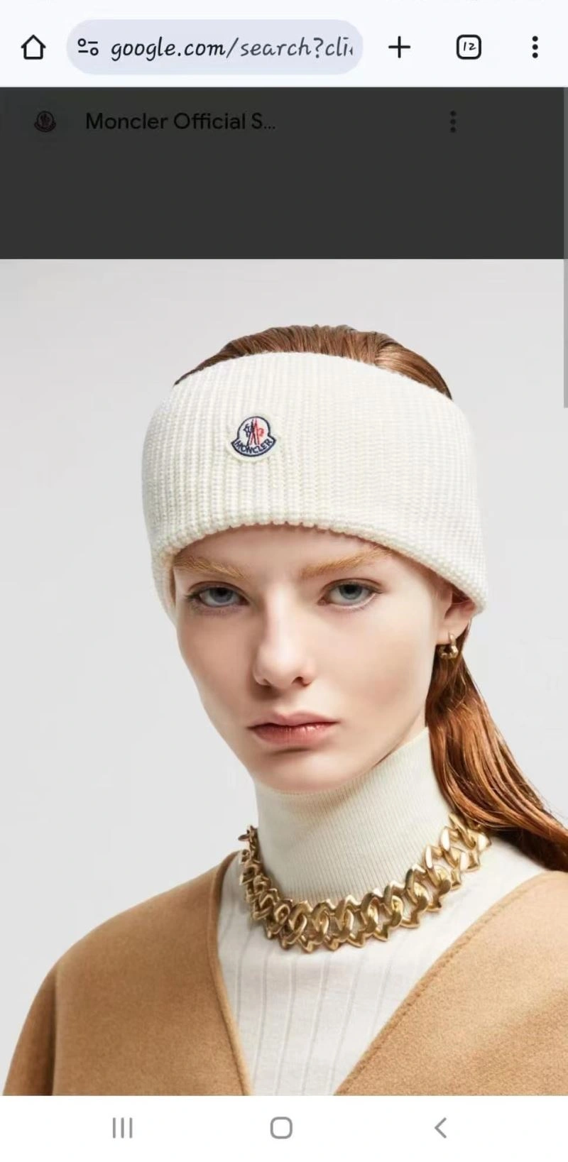 Economical Moncler Hair Hoop