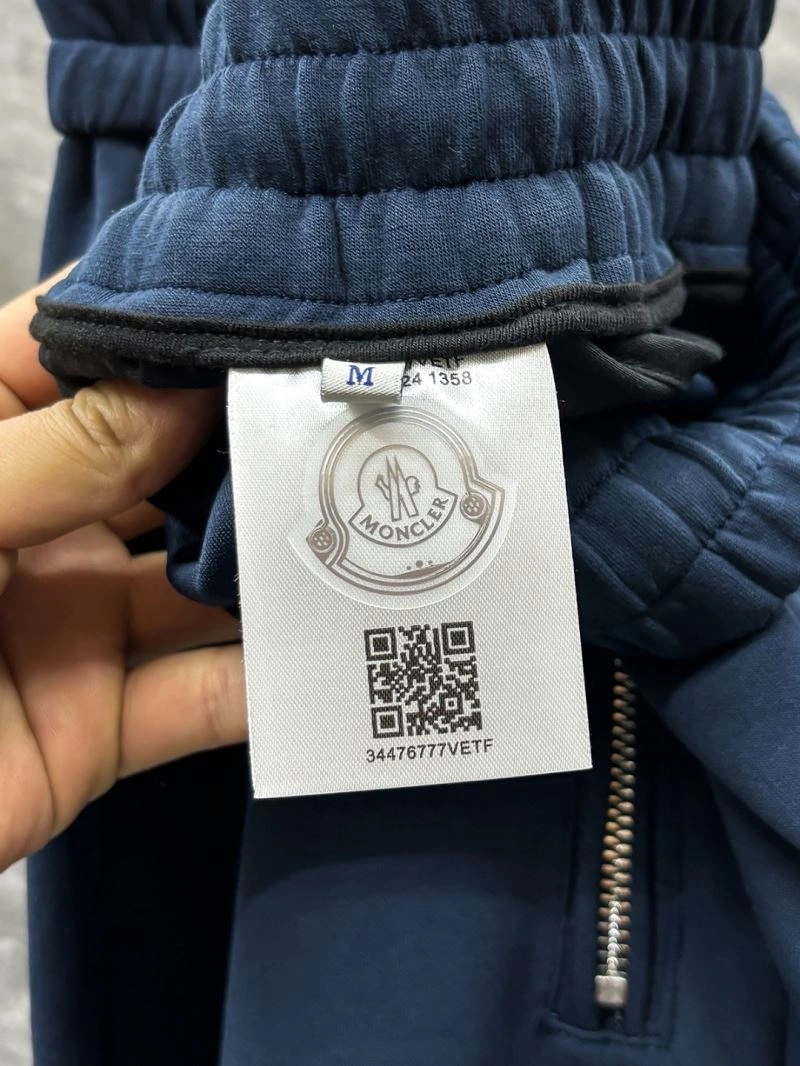 Brand-authenticated Moncler Long Pants