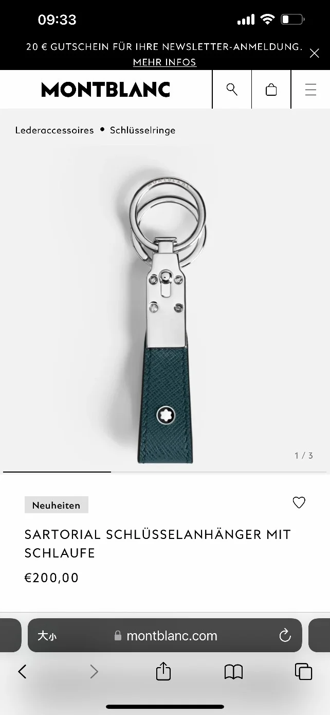Budget-friendly Montblanc Accessories