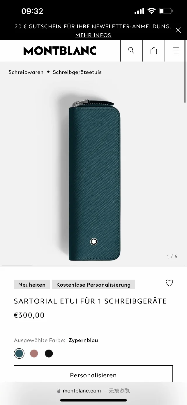 Budget-friendly Montblanc Accessories