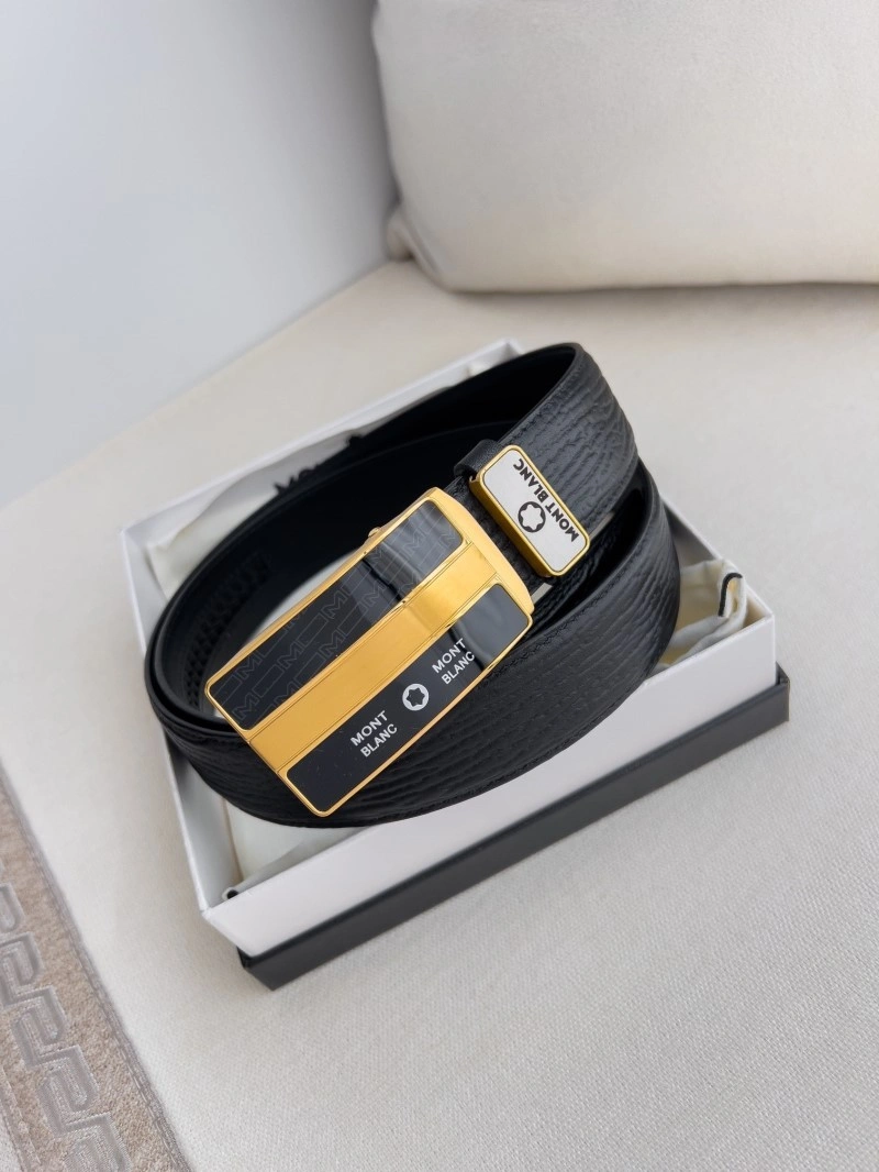 Brand-authenticated Montblanc Belts