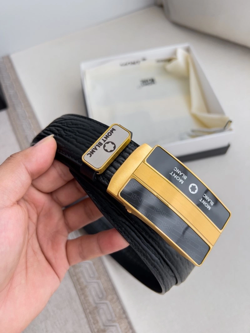 Brand-authenticated Montblanc Belts