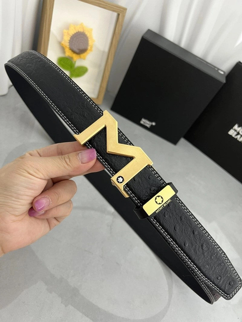 Indistinguishable Montblanc Belts
