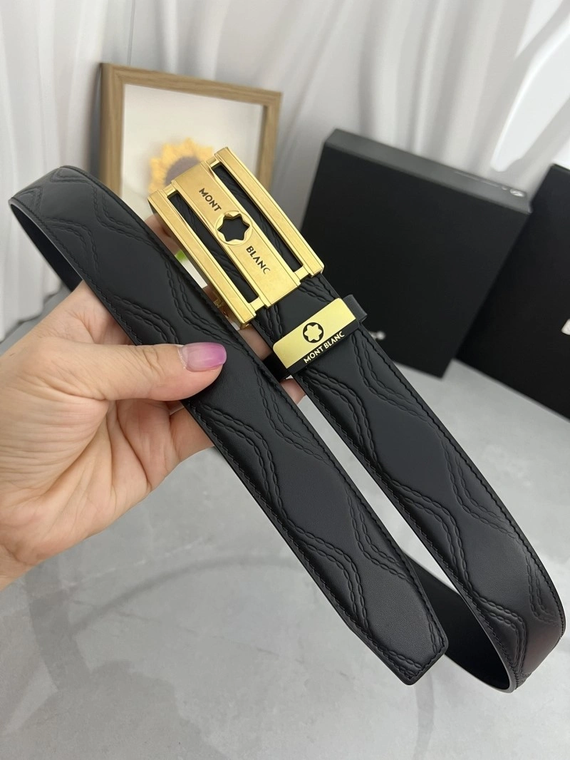 Precise copy Montblanc Belts