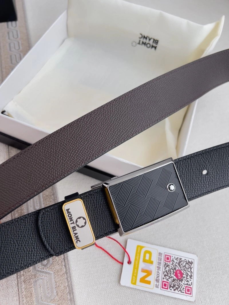 Brand-authenticated Montblanc Belts