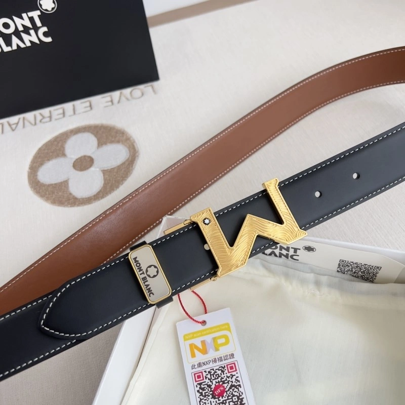 Precise copy Montblanc Belts