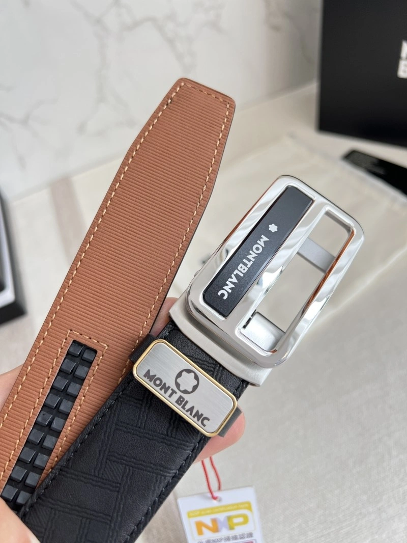 Brand-authenticated Montblanc Belts