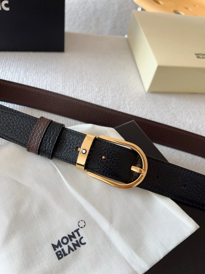 Indistinguishable Montblanc Belts