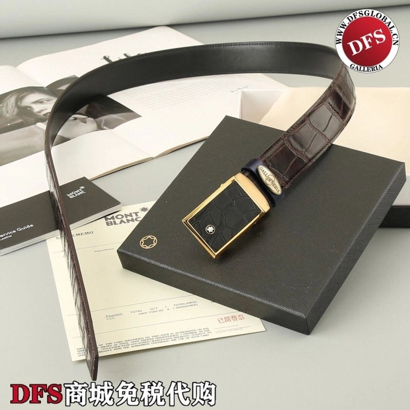 Precise copy Montblanc Belts