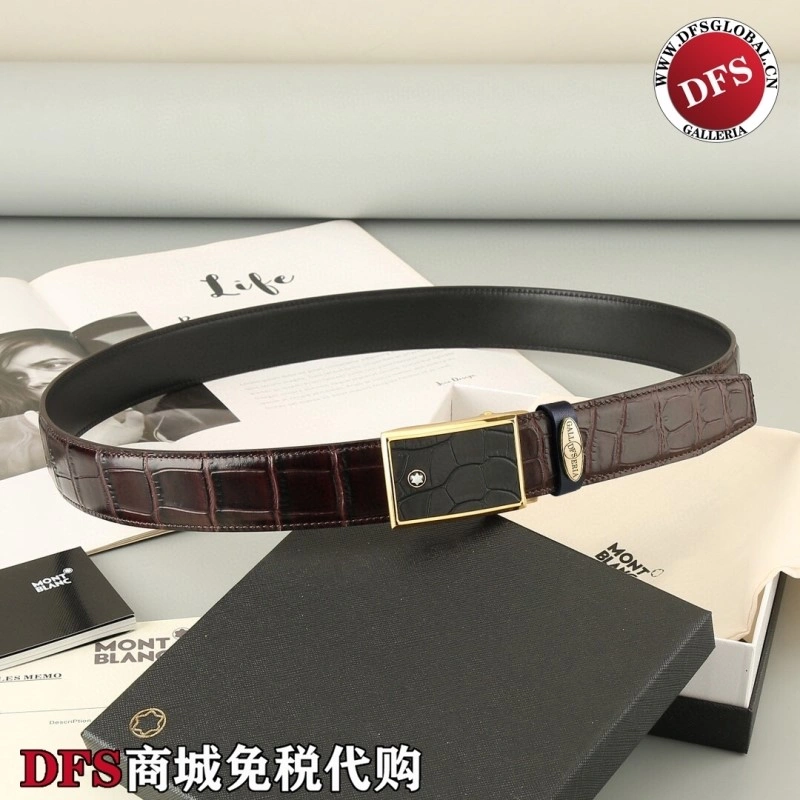 Precise copy Montblanc Belts