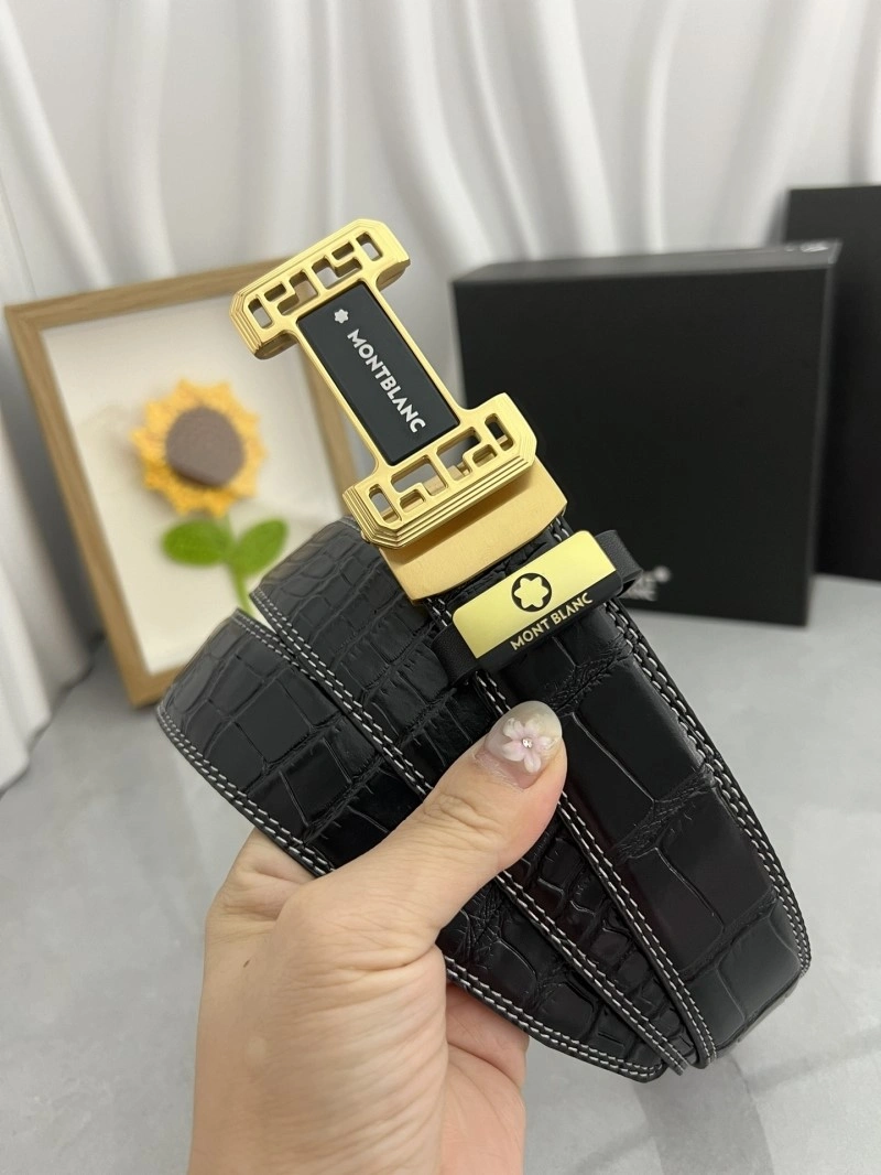 Brand-authenticated Montblanc Belts