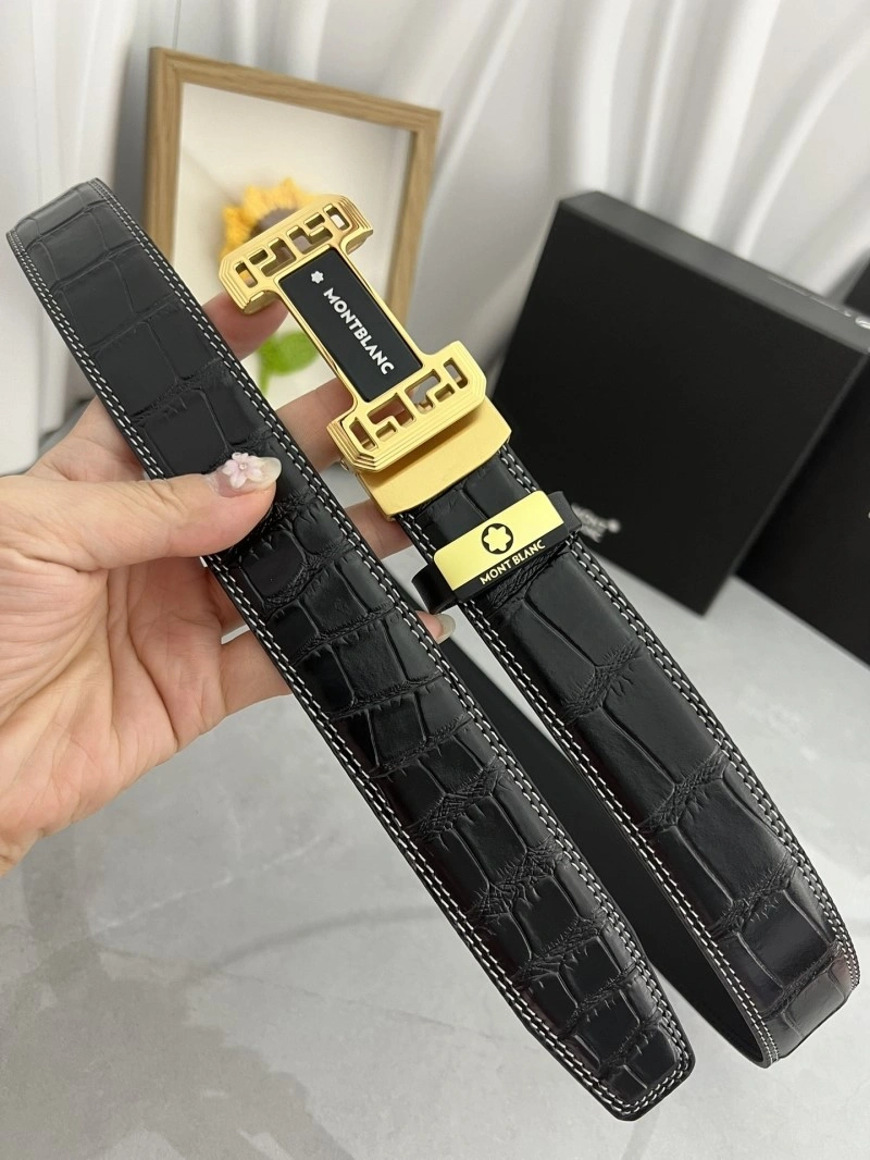 Brand-authenticated Montblanc Belts