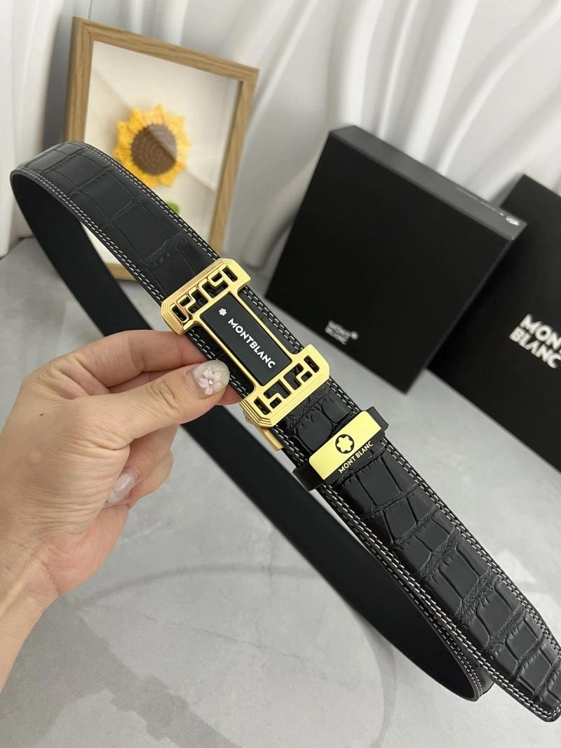 Brand-authenticated Montblanc Belts