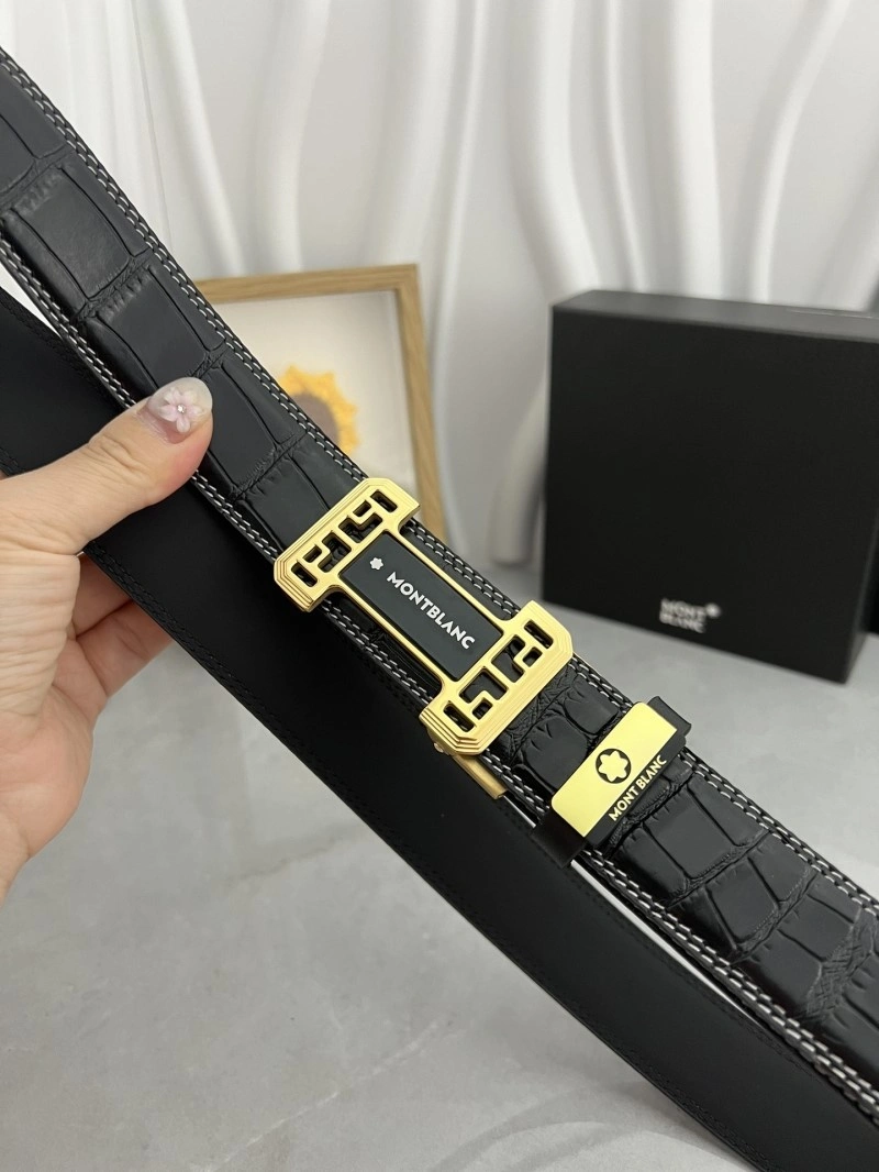Brand-authenticated Montblanc Belts