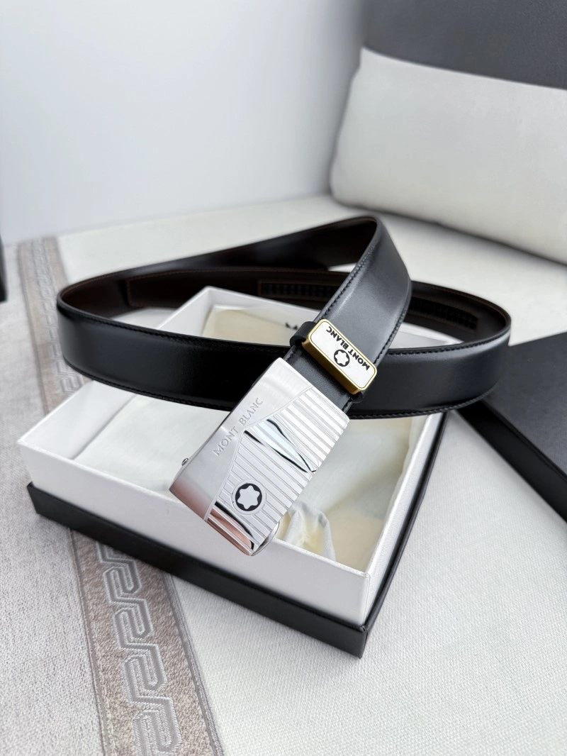 Exact replica Montblanc Belts