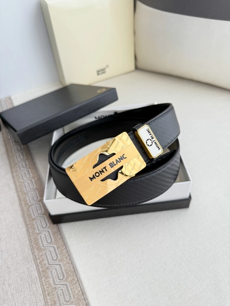 Brand-authenticated Montblanc Belts