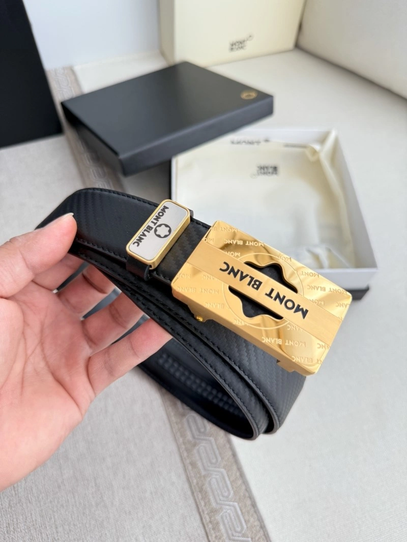 Brand-authenticated Montblanc Belts