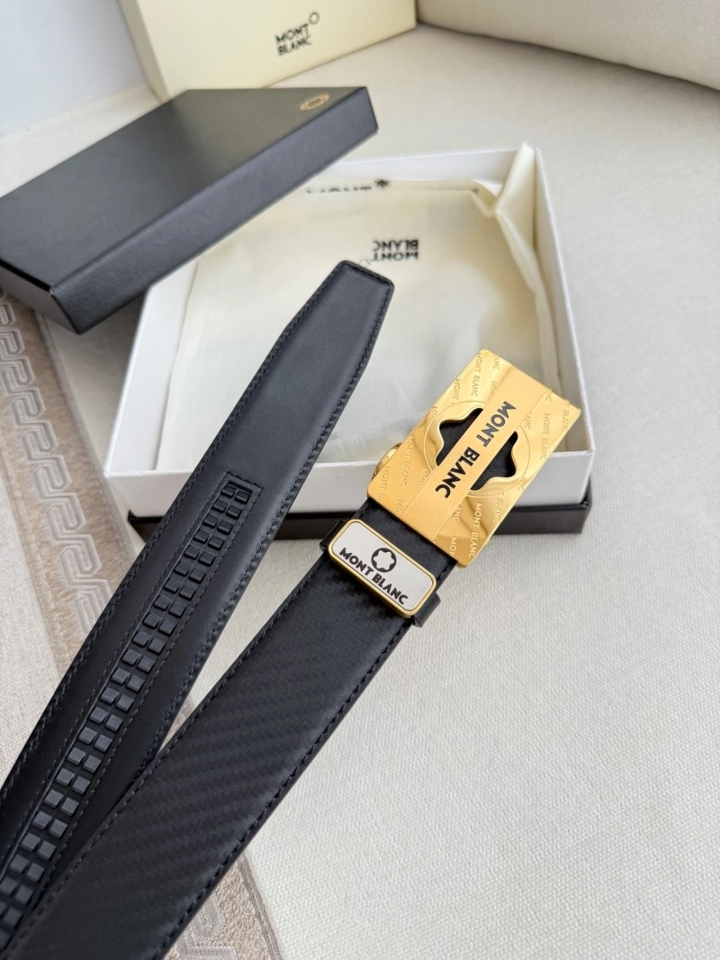 Brand-authenticated Montblanc Belts