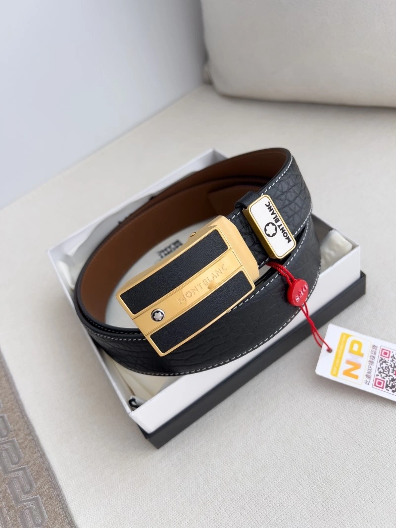 Brand-authenticated Montblanc Belts