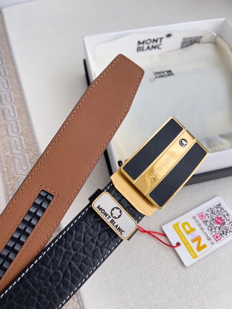 Brand-authenticated Montblanc Belts