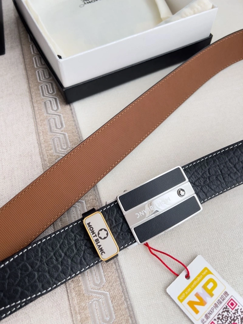 Exact replica Montblanc Belts