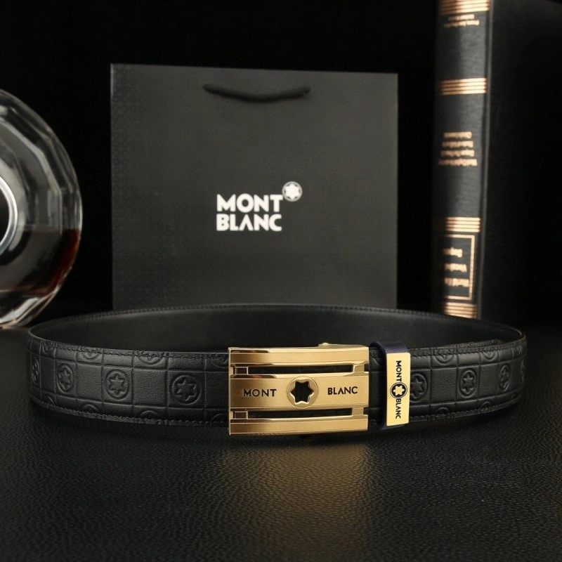 Brand-authenticated Montblanc Belts