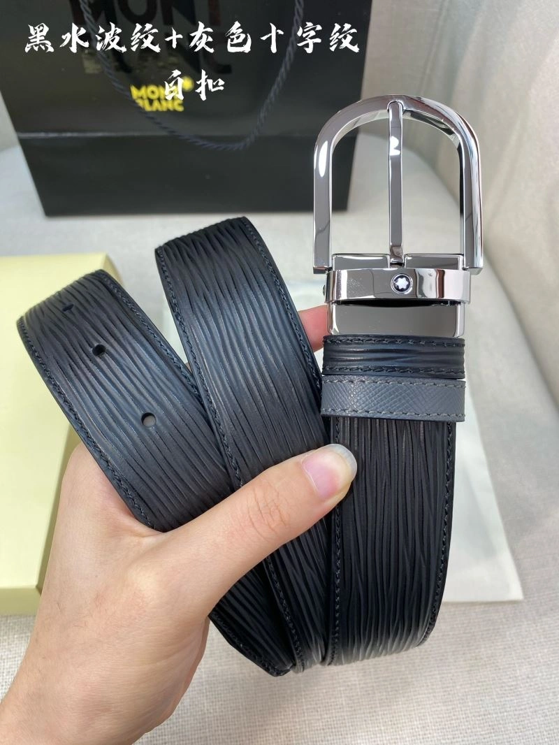 Exact replica Montblanc Belts