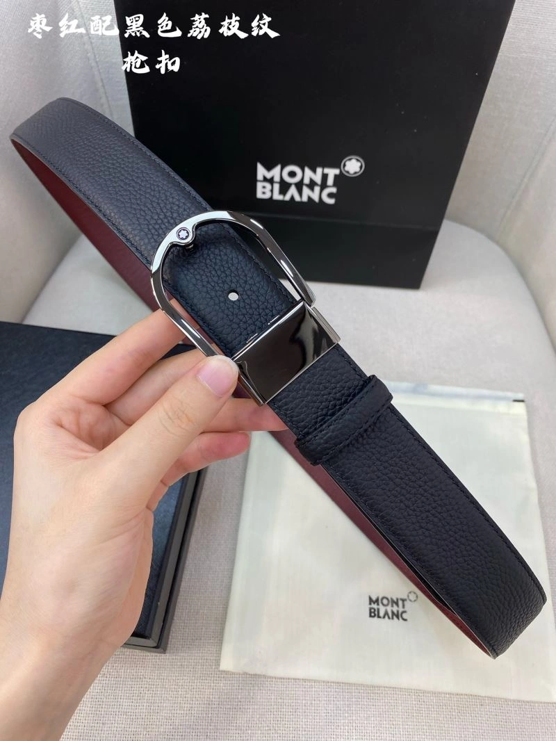 Brand-authenticated Montblanc Belts