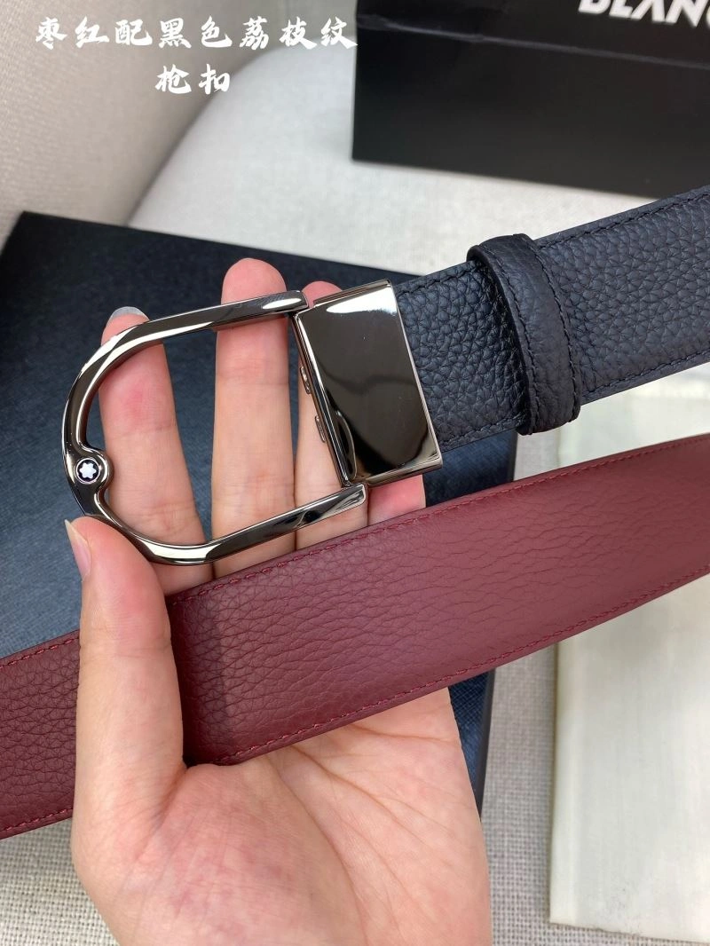 Brand-authenticated Montblanc Belts