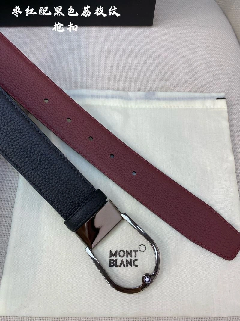 Brand-authenticated Montblanc Belts
