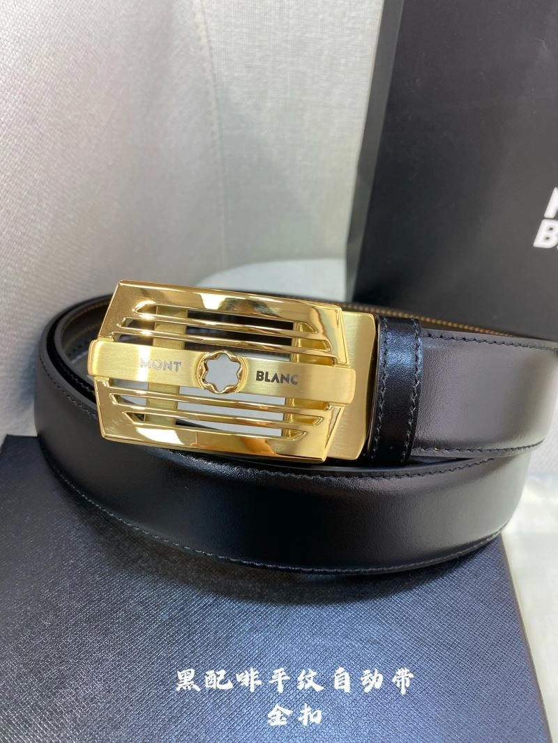 Brand-authenticated Montblanc Belts