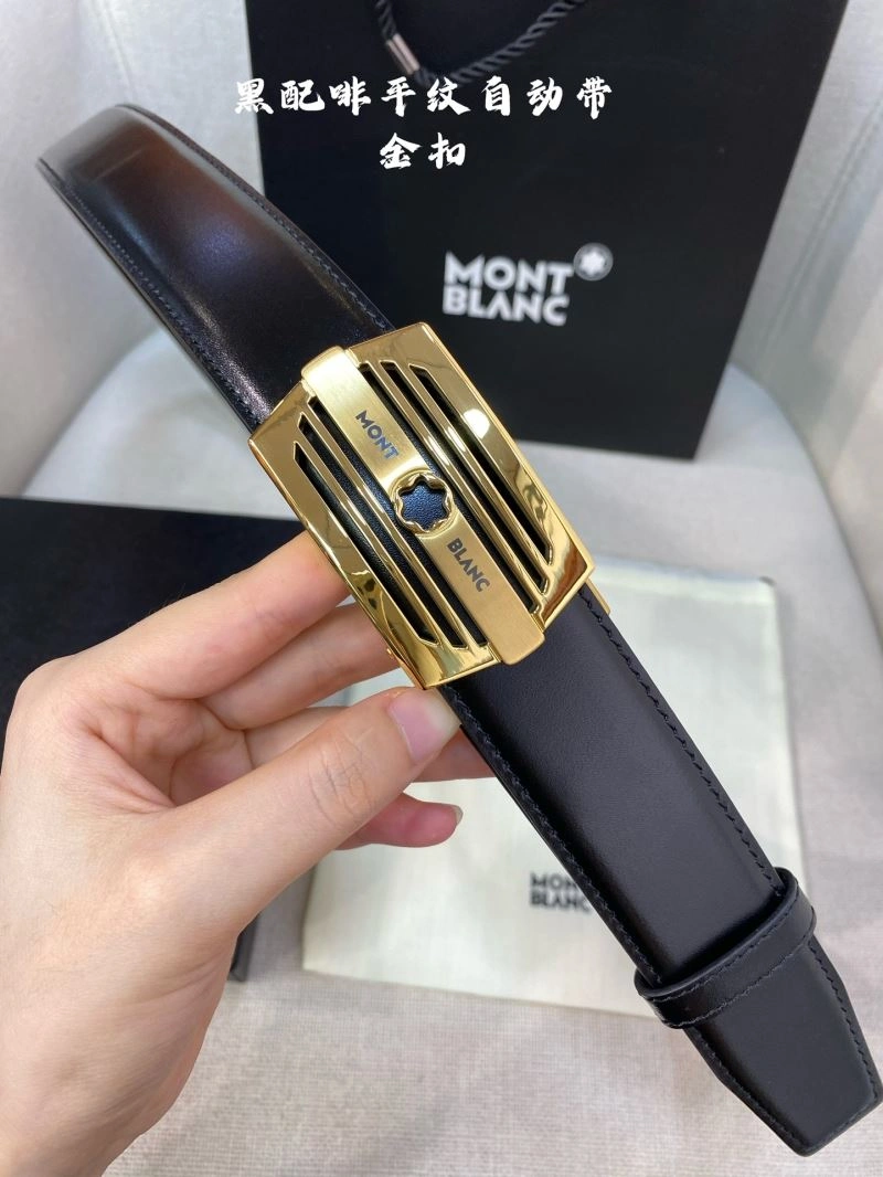 Brand-authenticated Montblanc Belts