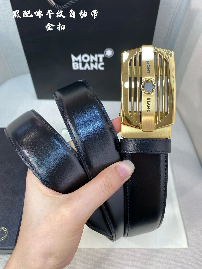 Brand-authenticated Montblanc Belts