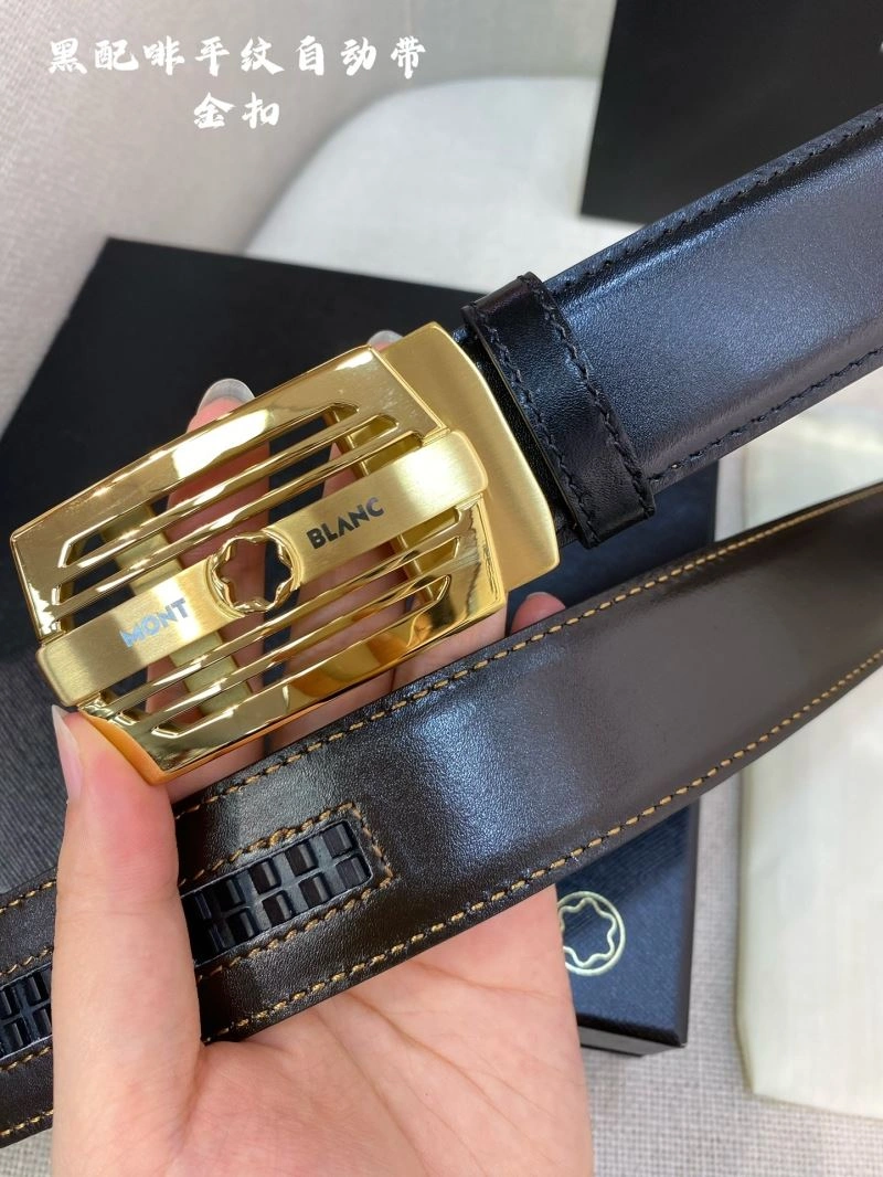 Brand-authenticated Montblanc Belts