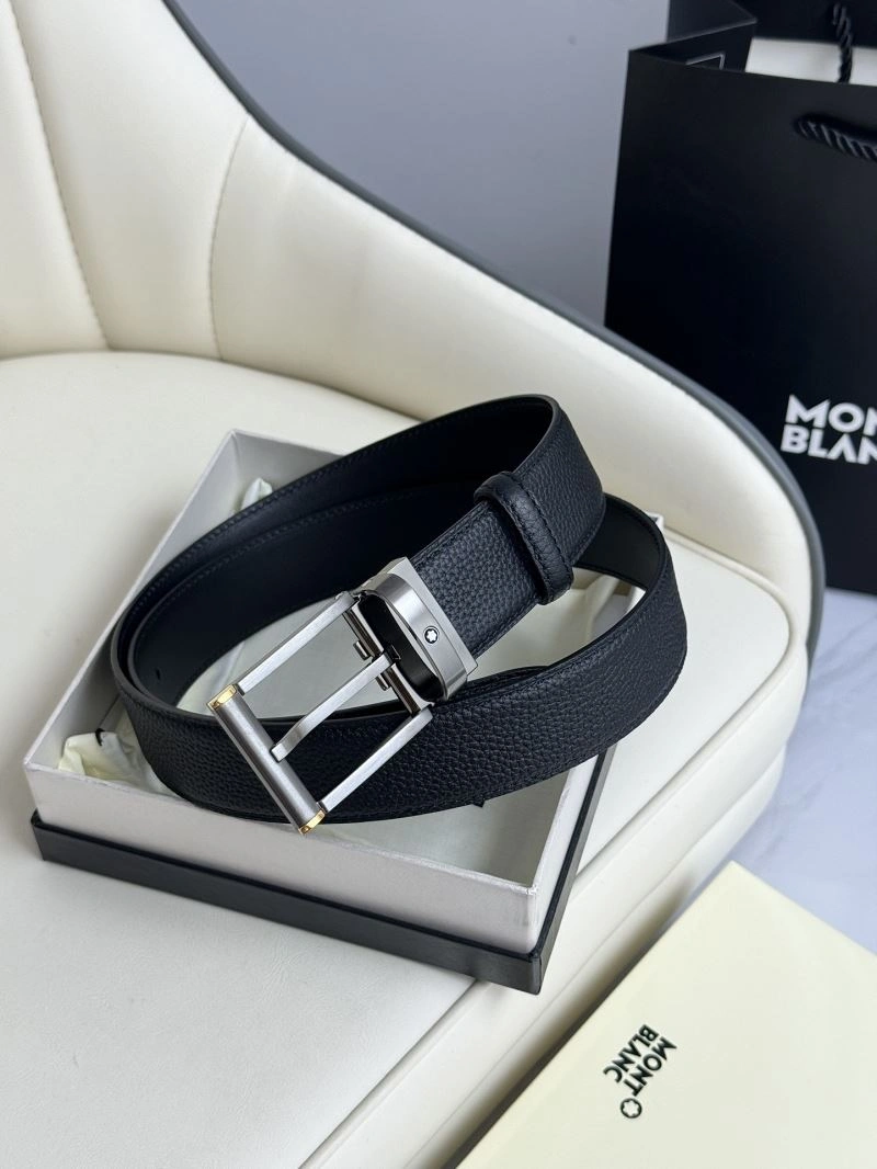 Brand-authenticated Montblanc Belts