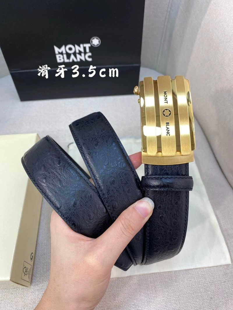 Exact replica Montblanc Belts